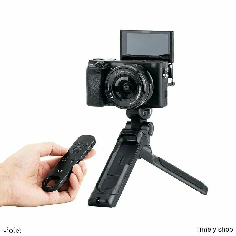 JJC подходит для Sony GP-VPT2BT Bluetooth ручка штатива пульт дистанционного управления ZV-1 A9 A7 беспроводное селфи