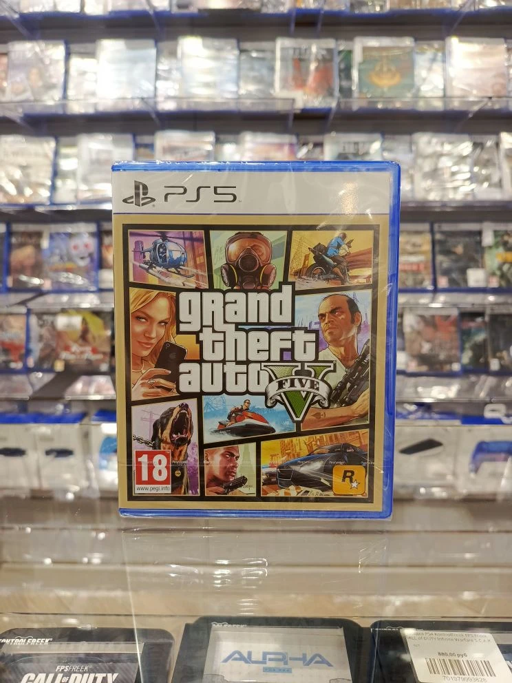 Grand Theft Auto V [PS5, русские субтитры](SPC)