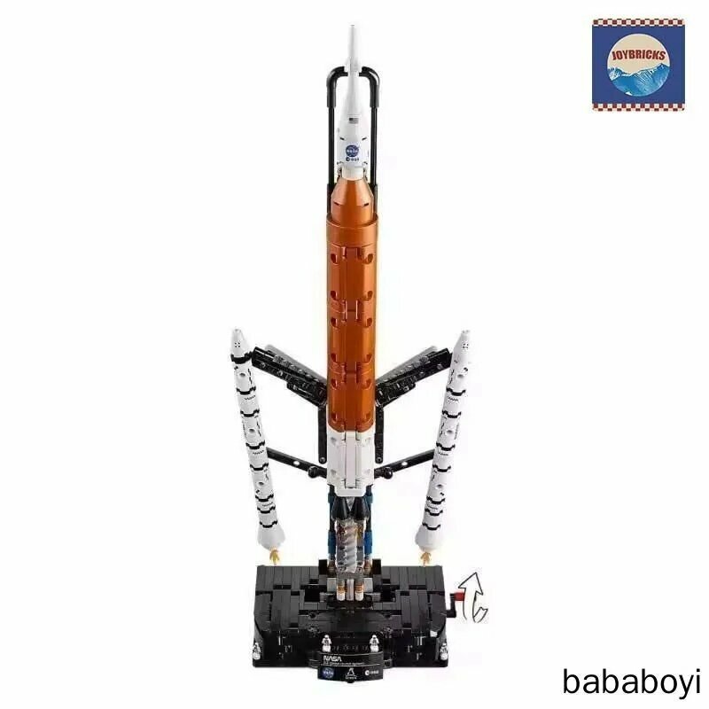 Конструктор Космическая пусковая система Артемида (NASA SLS) классическая масштабная модель, совместимая с Lego