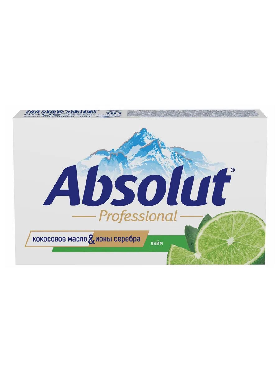 Туалетное крем-мыло твердое Absolut Professional антибактери