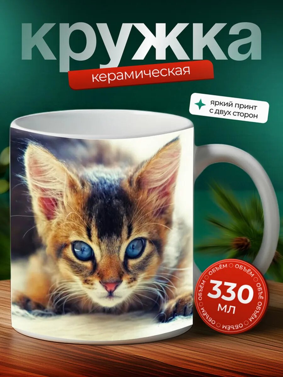 Кружка Сомалийская кошка 17,