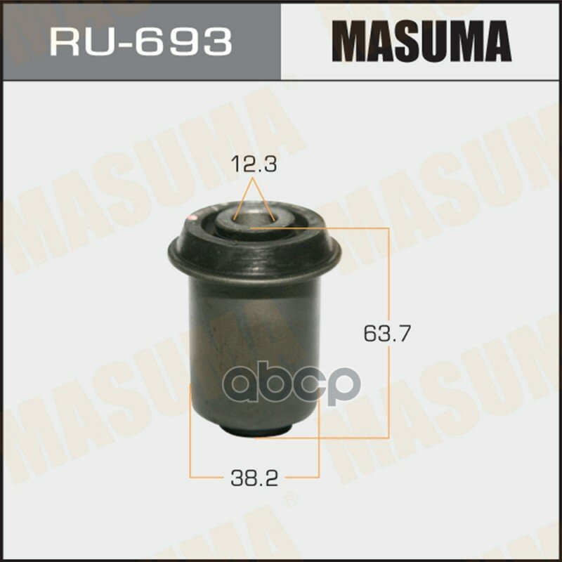 Сайлентблок пер. ниж. рычага пер. MAZDA CX-9 07-14 Masuma арт. RU-693