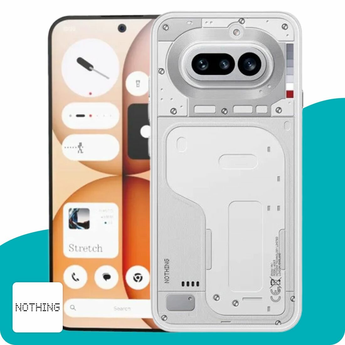 Смартфон Nothing Phone (4a) 12/256GB White