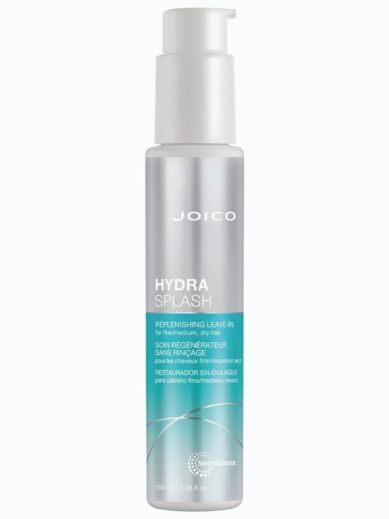 Joico спрей несмываемый для волос увлажняющий для сухих волос (США), 100 мл, Hydra Splash Replenishing Leave-In, лёгкое увлажнение, блеск и мягкость, без утяжеления