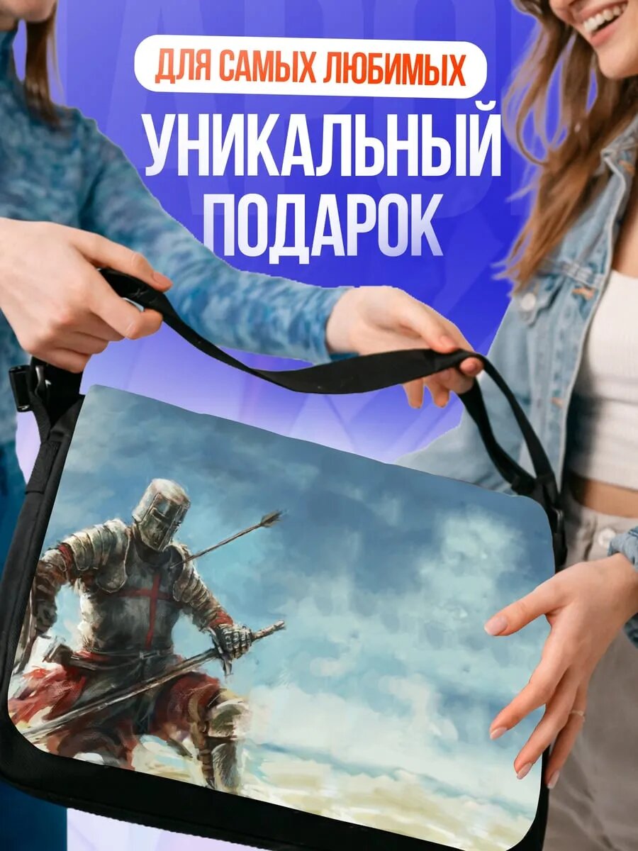 Сумка рыцарь в бою — фото 1