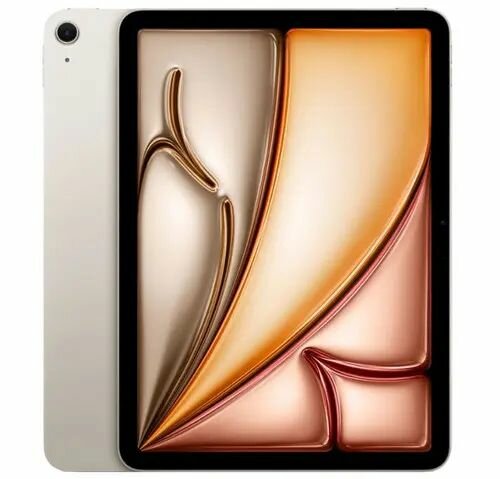11" Планшет Apple iPad Air (M4) Wi-Fi (9351571) 128 ГБ бежевый - 2360x1640, IPS, 8 ядер, 12 ГБ, 7606 мА*ч, iOS