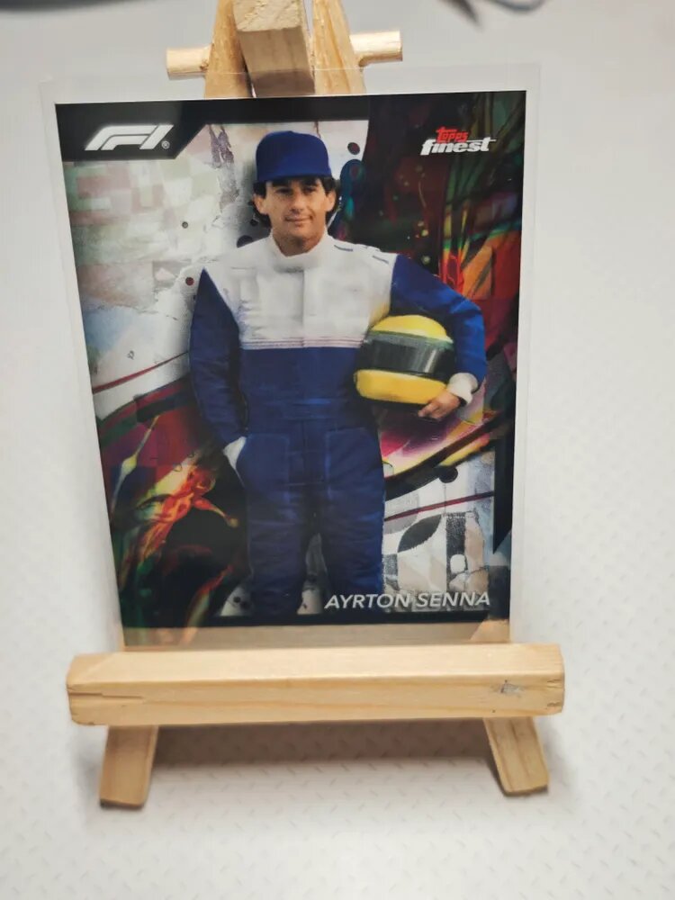 2024 Topps Finest Набор карточек для коллекционирования F1 SENNA 74