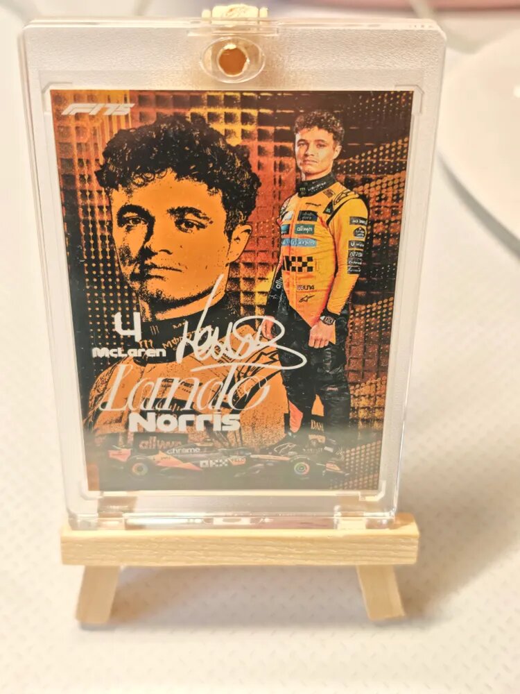 Коллекционная карточка F1 TOPPS Mclaren Norris