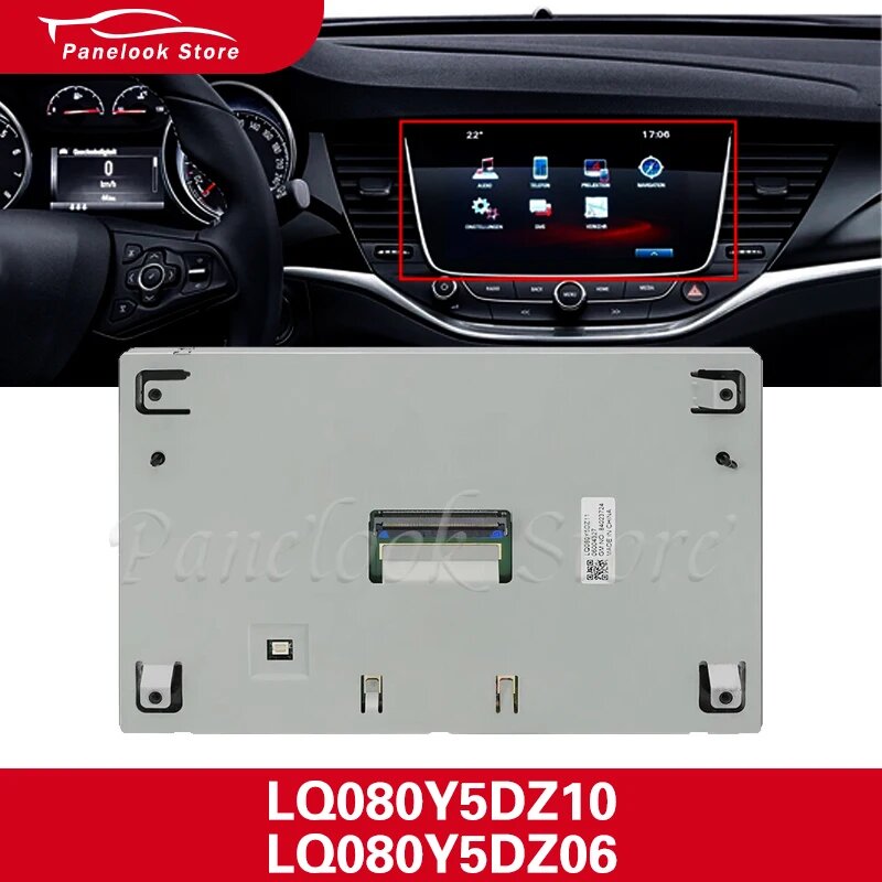 Новый OEM 8-дюймовый ЖК-дисплей LQ080Y5DZ10 LQ080Y5DZ06 для автомобильной LQ080Y5DZ06