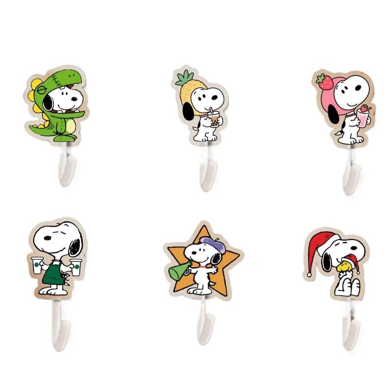 Крючки Snoopy 6 шт.