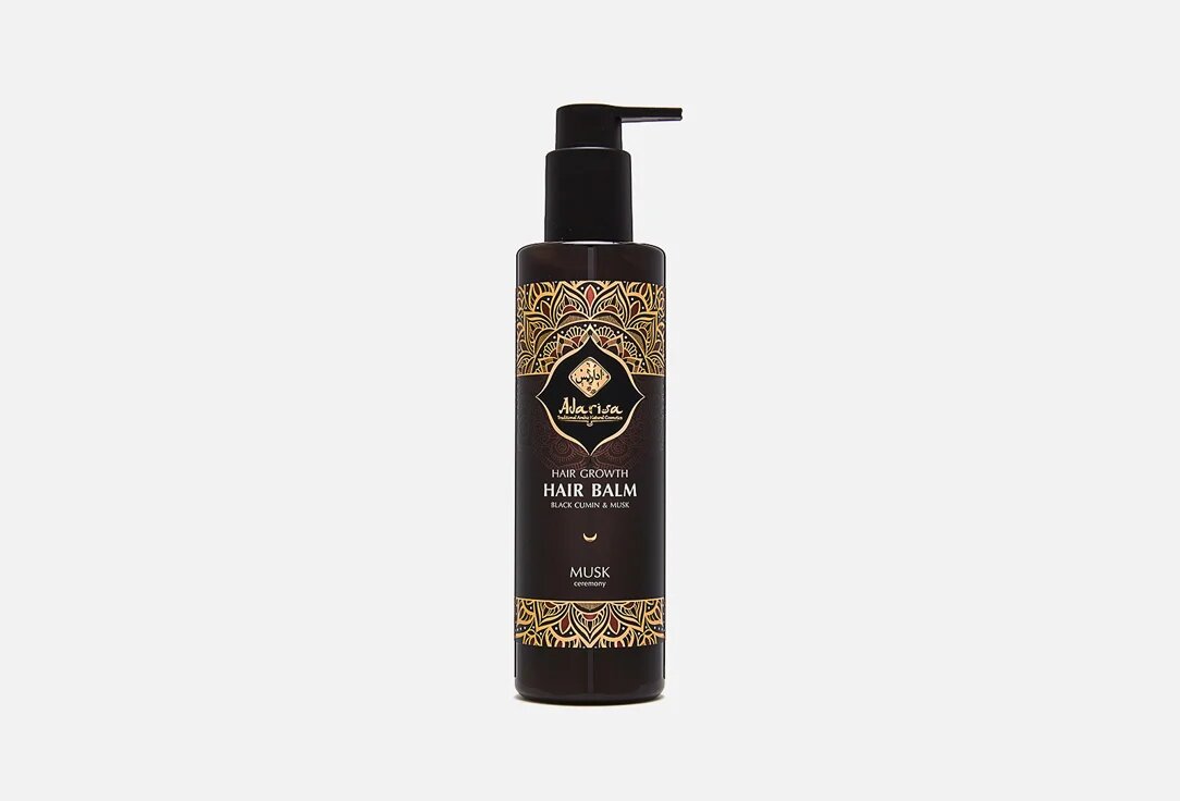 Adarisa black cumin & musk Стимулирующий бальзам для волос 250 мл