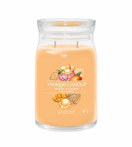 Свеча Yankee Candle Signature Mango Ice Cream 567 г