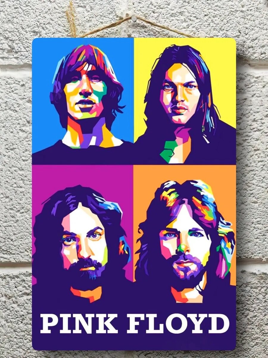 Постер "Pink Floyd", 30 см х 20 см