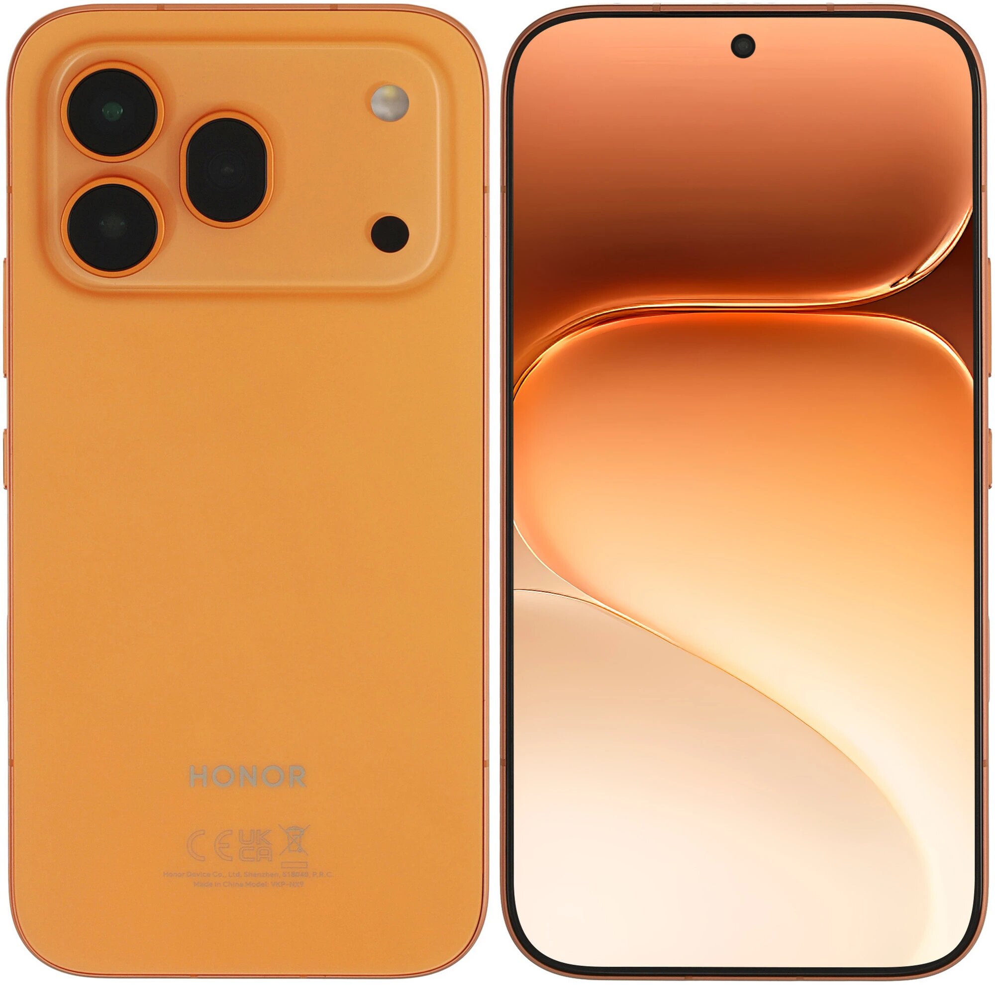 Смартфон HONOR 600 Pro, Android, 6.57", 12GB/512GB, NFC, камера 50-99MP, оранжевый