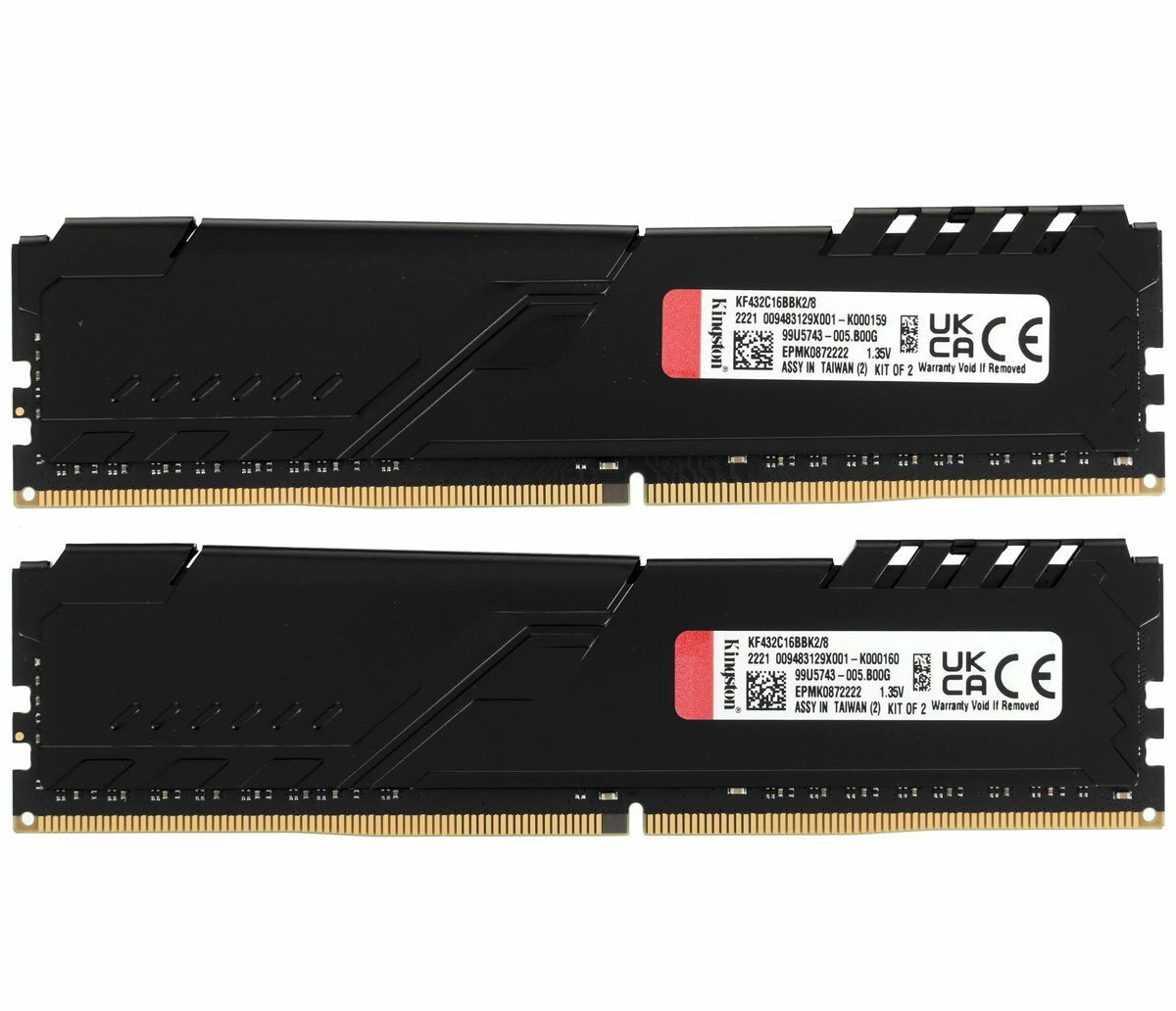 Оперативная память Kingston DDRIV 8Gb KF432C16BBK2/8