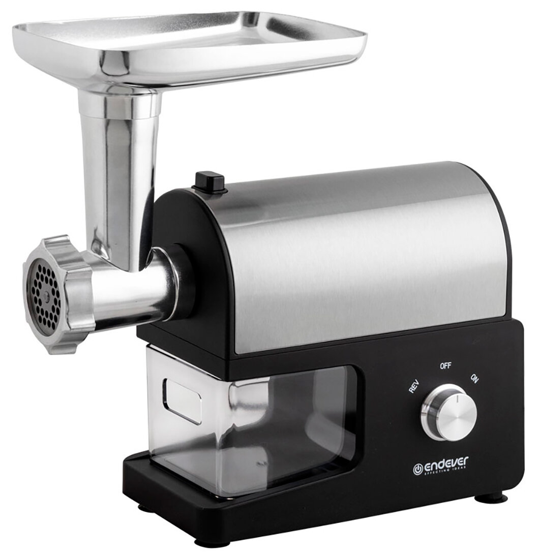 Мясорубка Endever Sigma-114, черный/стальной