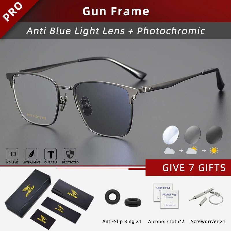 Мужские очки BLMUSA C4-Photochromic фотохромные