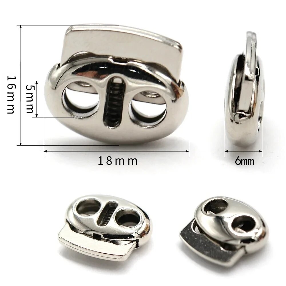 Стопоры для шнурков металлические 10 шт. 3105--10pcs