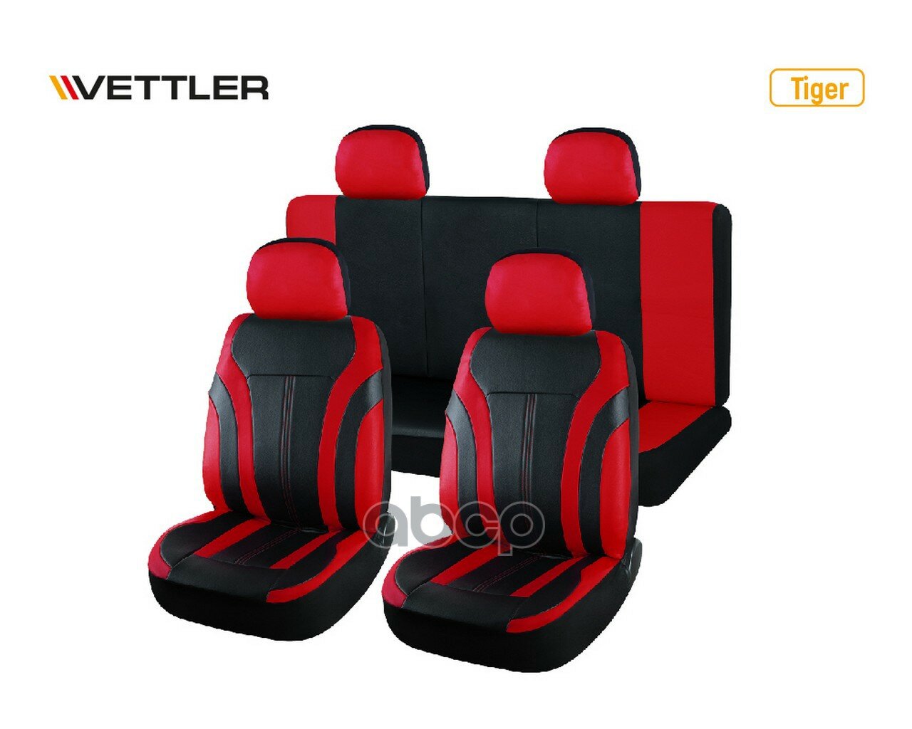 Чехлы автомобильные универсальные Vettler арт. TIGER