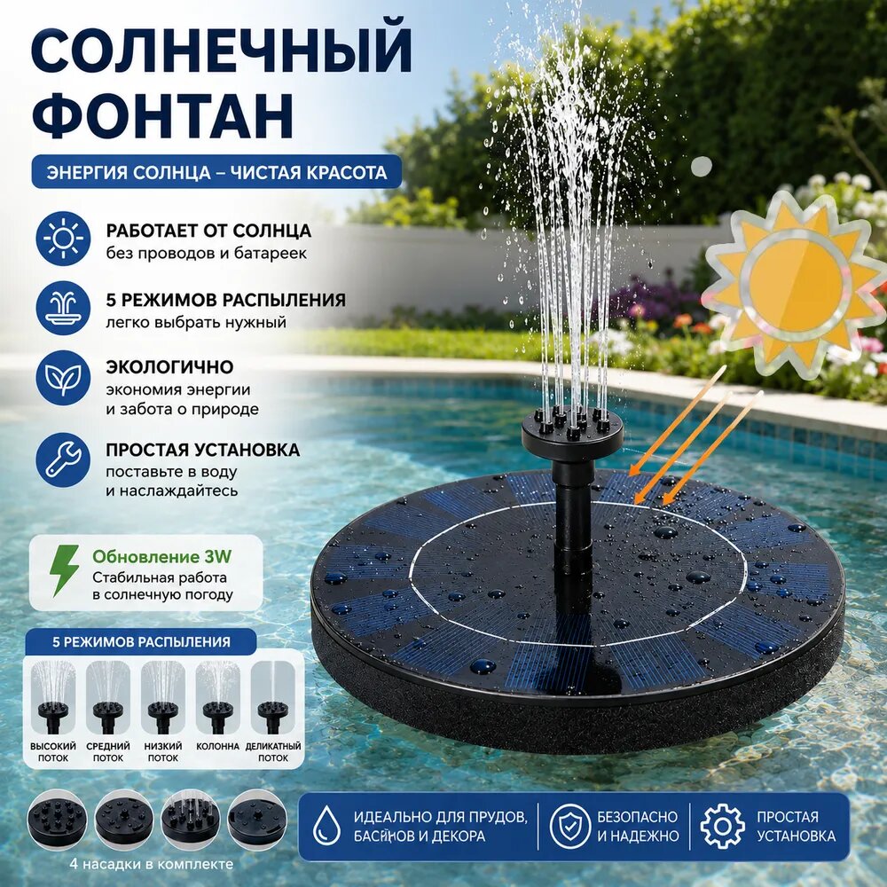 Фонтан садовый,0.15м3/час