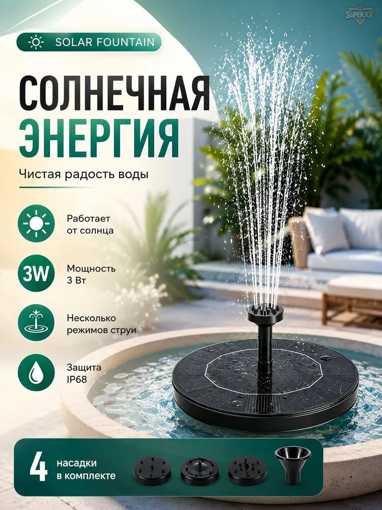 Фонтан садовый,0.15м3/час