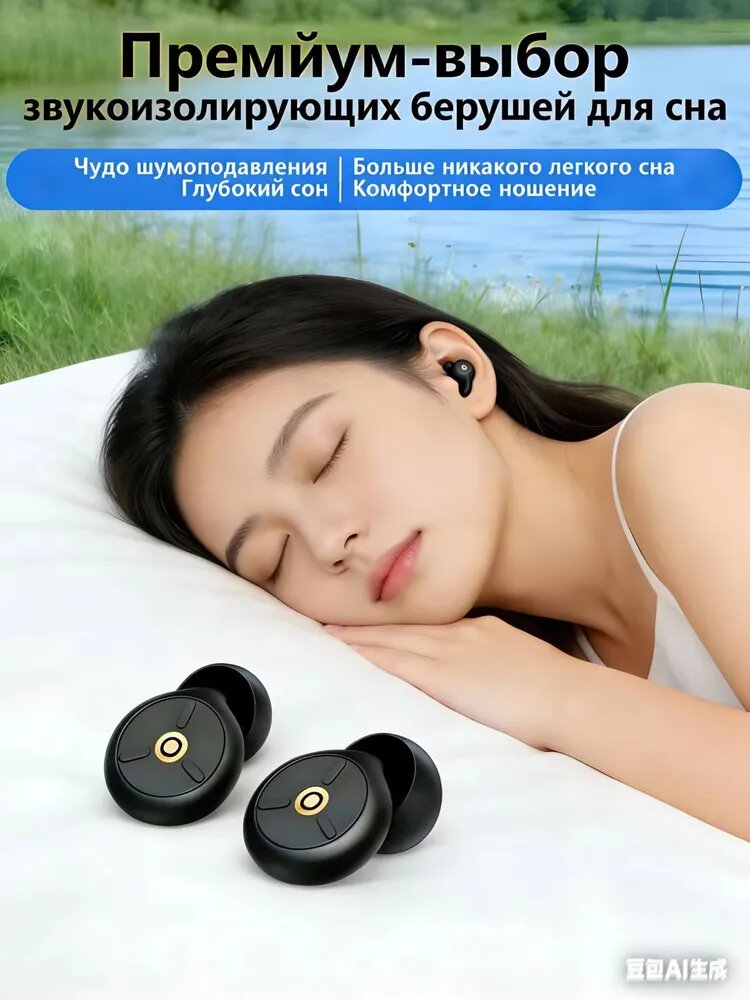 Беруши с шумоподавлением, водонепроницаемые и многоразовые, подходят для сна, работы и учебы