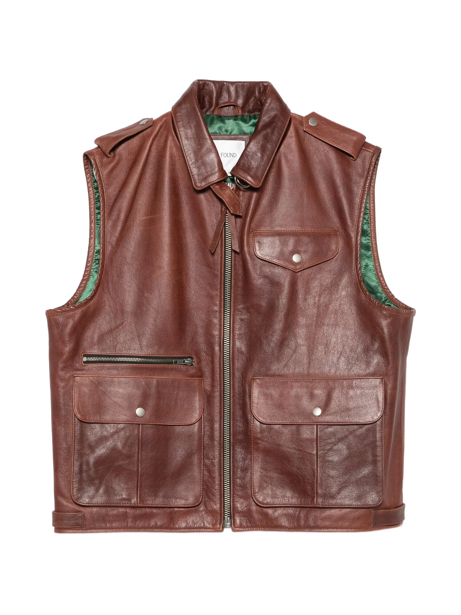 Куртка Pocket leather jacket