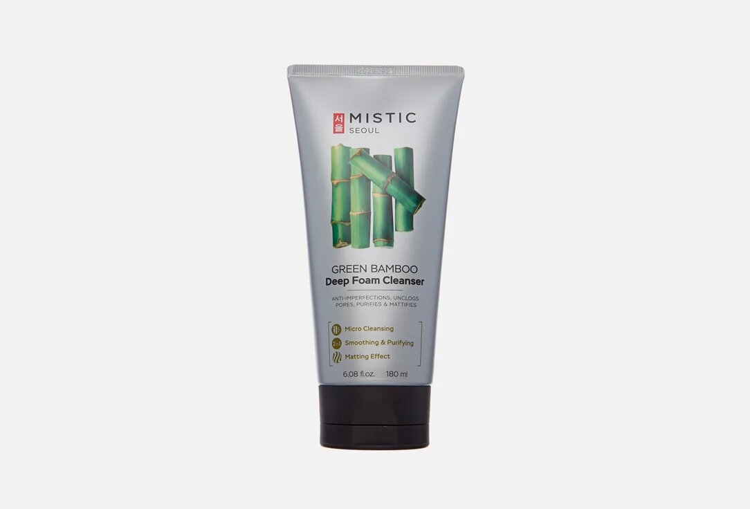 MISTIC Green bamboo Очищающая пенка для лица 180мл