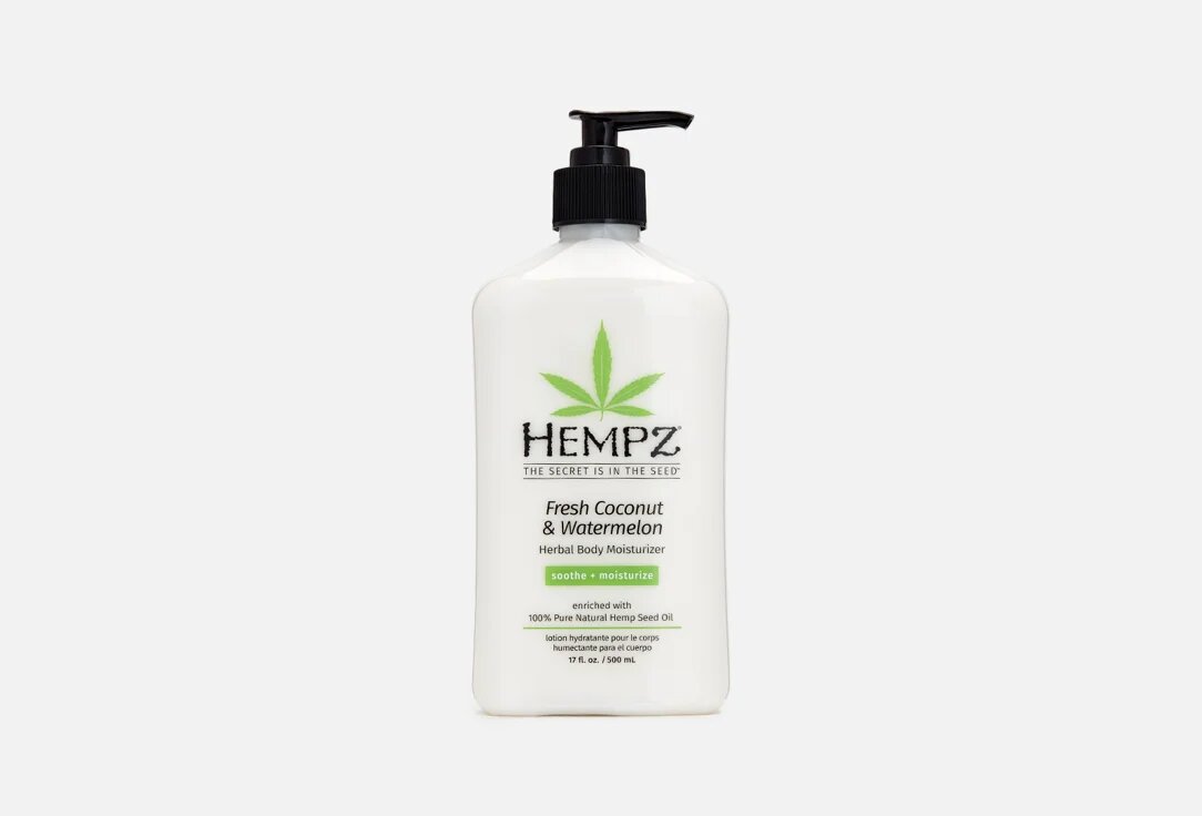 HEMPZ Fresh Coconut & Watermelon Молочко для тела 500мл