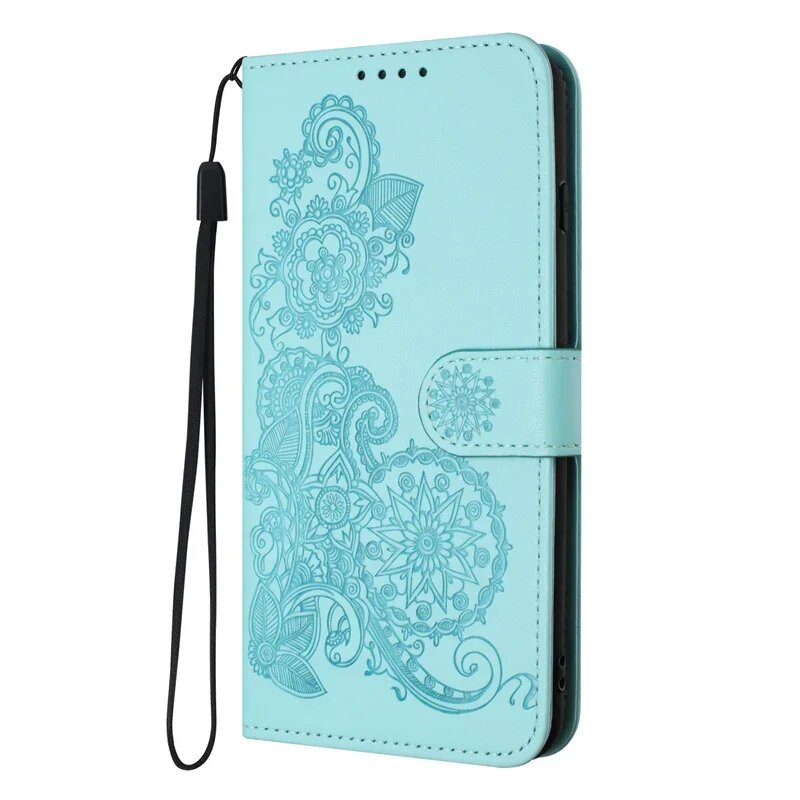 Fundas Spark Go 1 Pova 6 Pro 2024, чехол-книжка с подсолнухом для Tecno Spark 20 A6, Tecno Camon 20