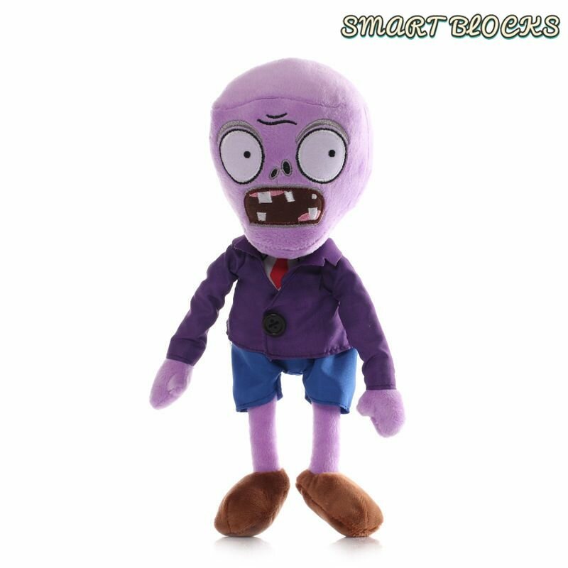 Plants vs. Zombies/растения против зомби мягкие игрушки-фиолетовый зомби
