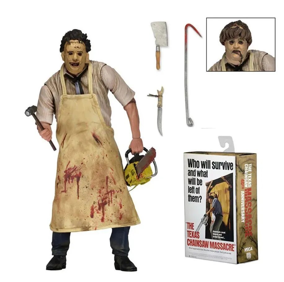 Фигурка Фредди Крюгер - Ultimate Freddy FigureФигурка NECA Texas Chainsaw Massacre Leatherface 40th Anniversary Edition 7 дюймов