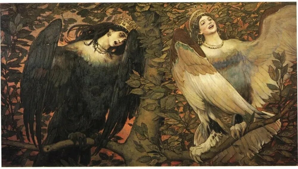 Алмазная мозаика "Viktor Vasnetsov" 40*50 см, безрамная, идеальна для дома, украшения, подарков.