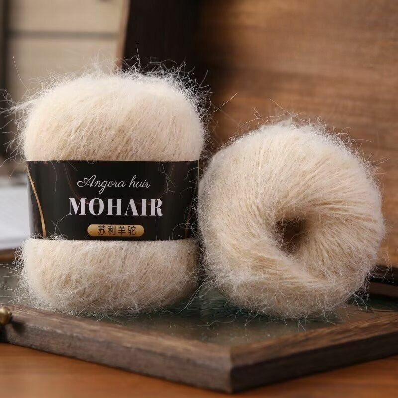 Пряжа из альпаки и мохера, для свитера ручной работы, сделай сам