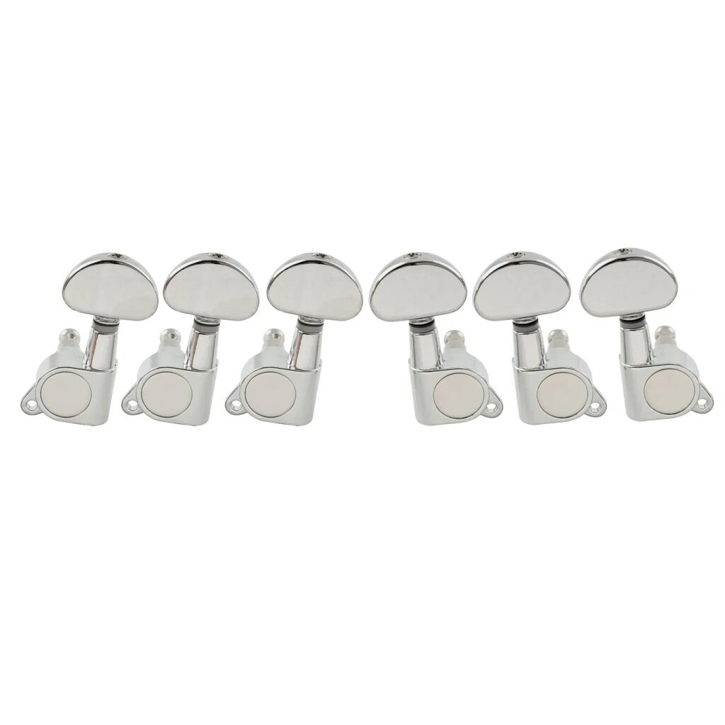 Колки для гитары 3+3, хром, Musiclily MX1343CR-3MX1344CR-3