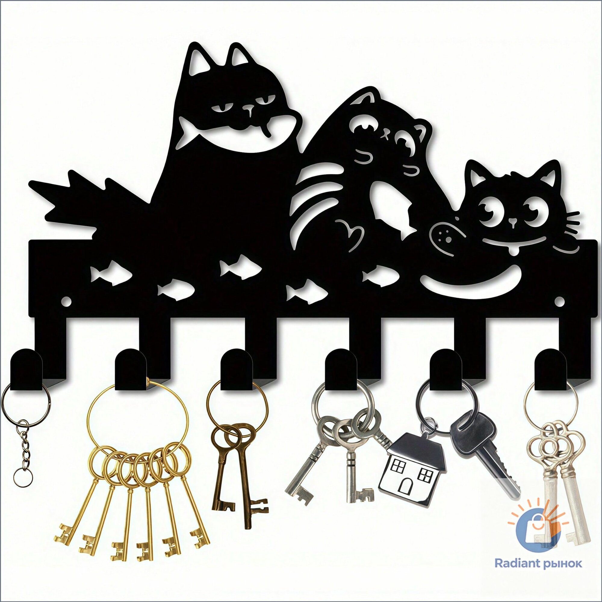 CIFbuy Ключница настенная с 6 крюч.