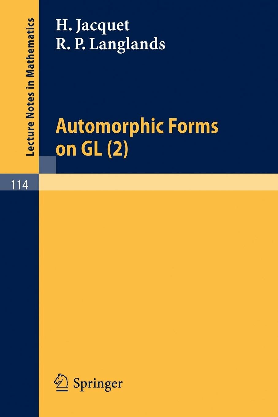Automorphic Forms on Gl (2). Part 1 — фото 1