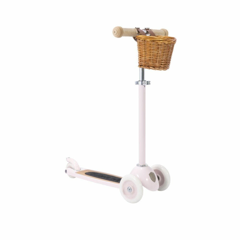 DECATHLON самокат трехколесный детский Banwood R owy, розовый