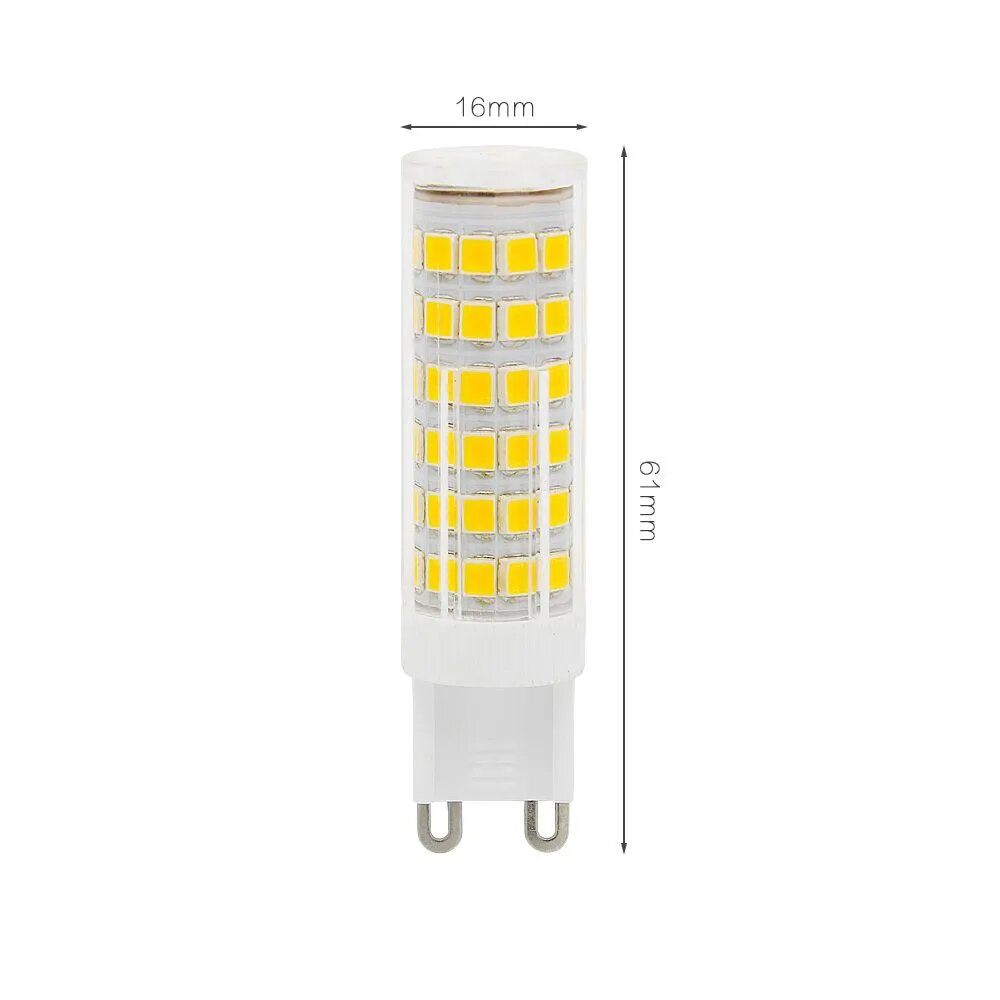 Лампочка G9 5W LED 10шт. для декоративной подсветки