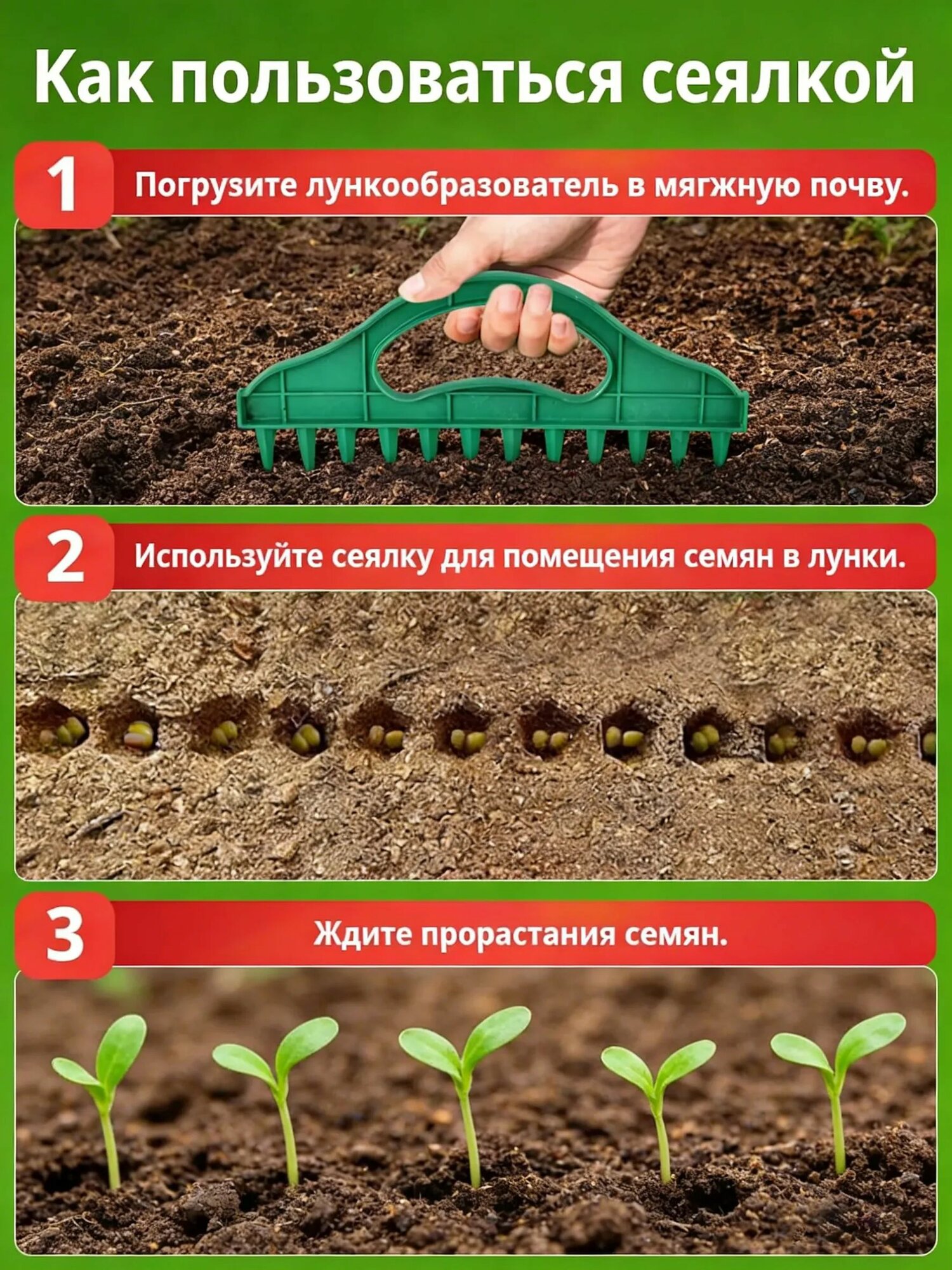 Разбрасыватель, сеялка — фото 1