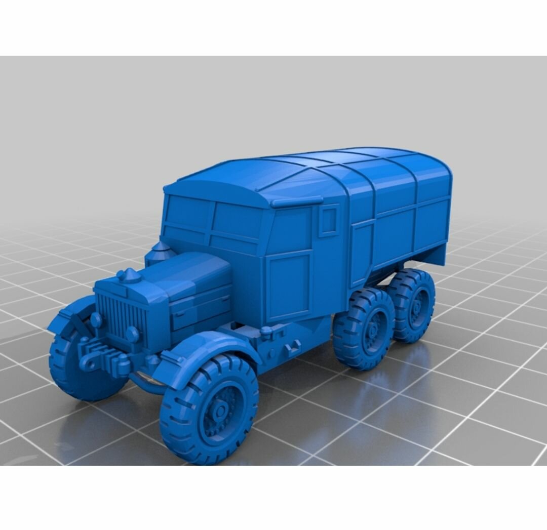 Scammell Pioneer. Масштабная модель 1:72.