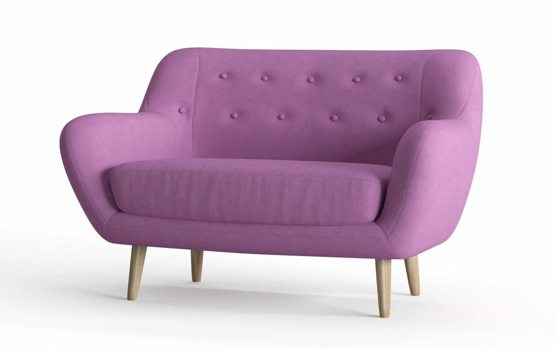 Диван прямой Элефант, Maserati Violet NEW
