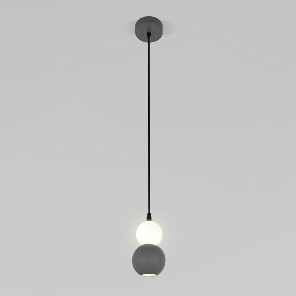Подвесной светильник Eurosvet 50250/1 LED/ подвесной светильник/ серый.