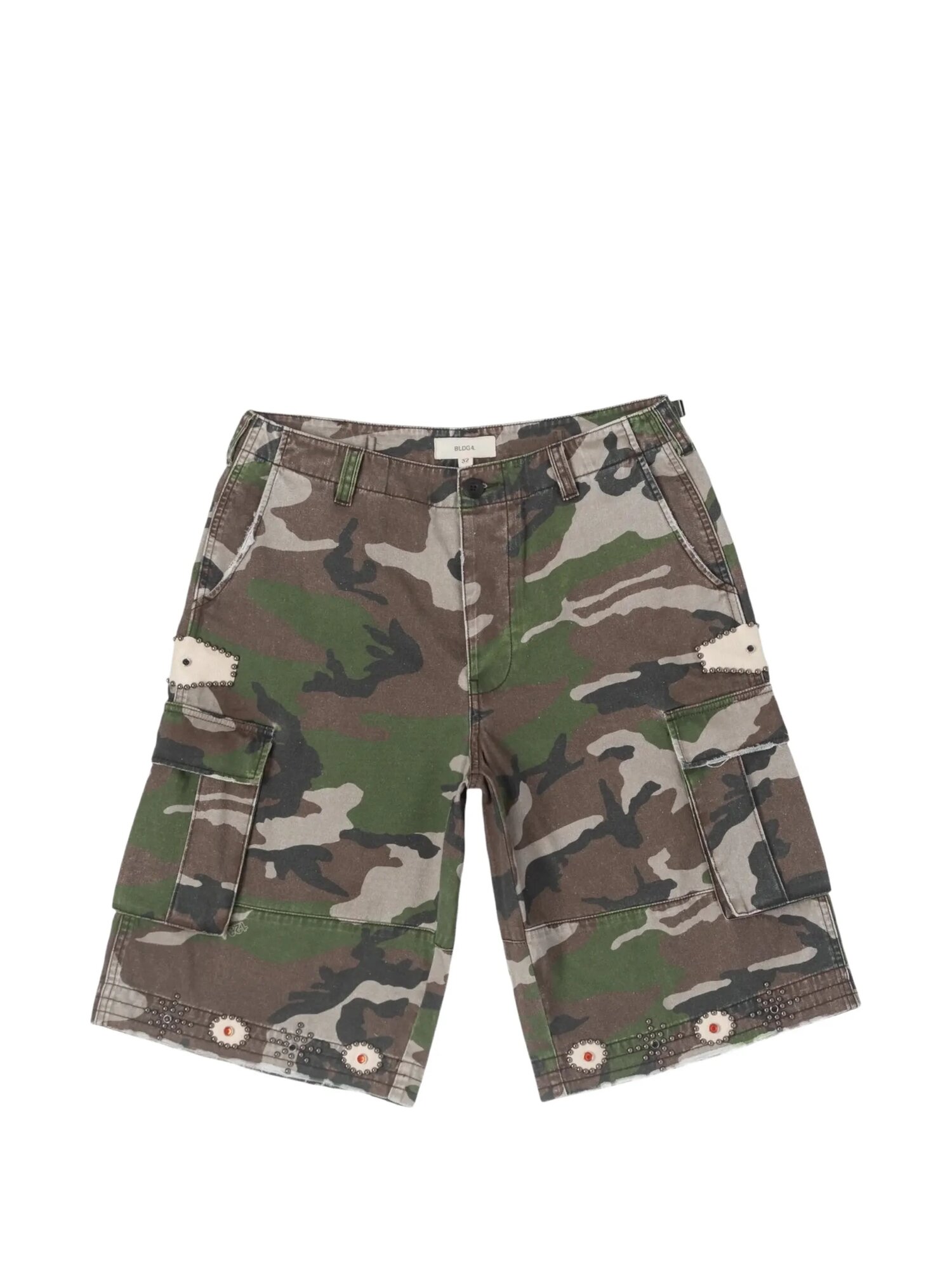Шорты Sophia Grand stud-embellished cargo shorts