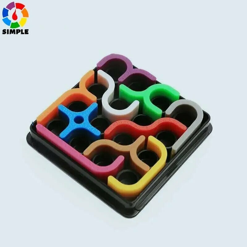 Creative 3D Intelligence Puzzle Crazy Curve Sudoku Puzzle Games Карточная игра Настольная игра