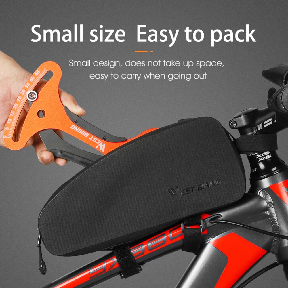Измеритель натяжения спиц WEST BIKING оранжевый