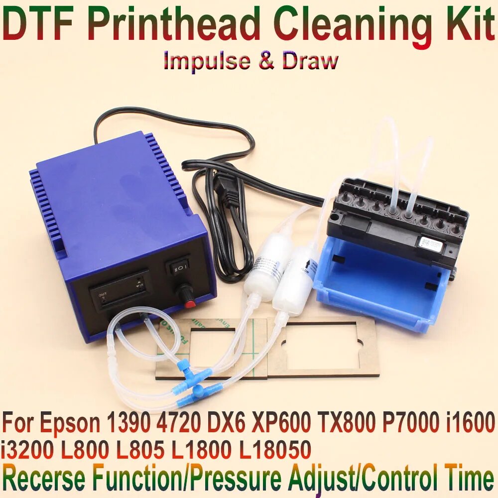 Машина для очистки печатающей головки Epson 1390 DTF 220V With AU Plug