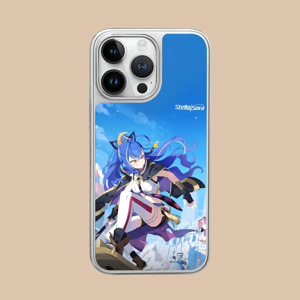 Чехол Stella Sora для iPhone 17 16 15 14 13 12 11 Air Pro Max Plus, Айфон 14 Про Макс, MYIN07
