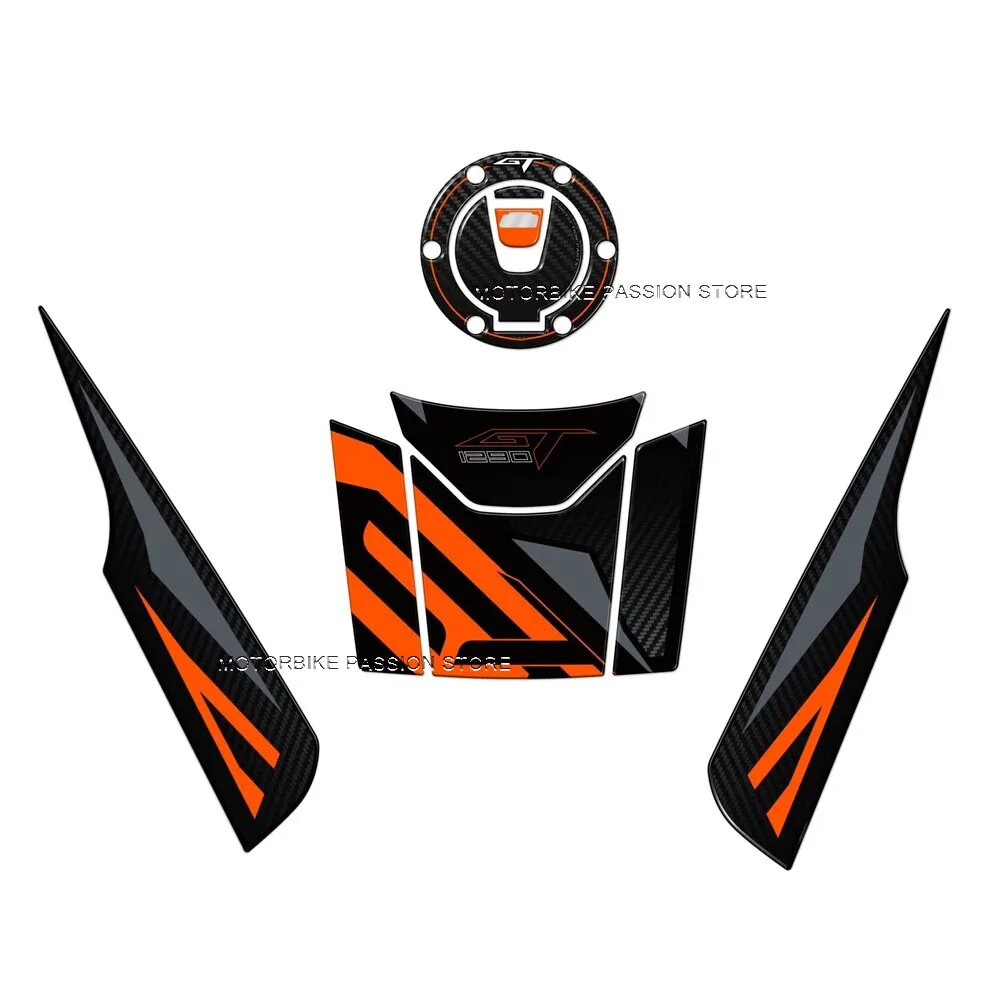Наклейки на мотоцикл KTM 1290 Super Duke GT 2024, цвет D