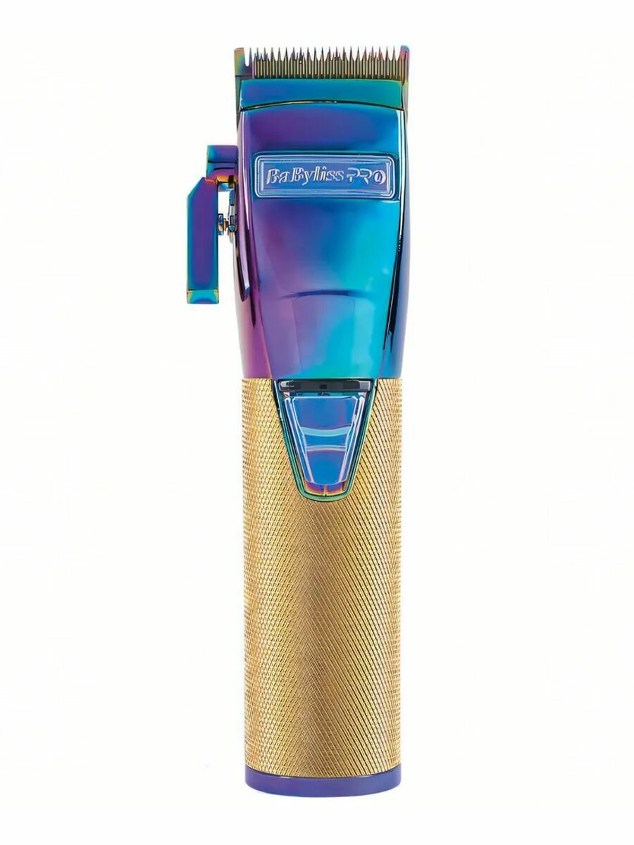 Машинка для стрижки BaByliss PRO FX8700IE, 6000 об/мин, 120 мин работы, ножевой блок 45 мм, LiIon, хамелеон